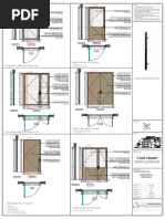 Steel Window Detail - 1-1 | PDF | Wall | Brick