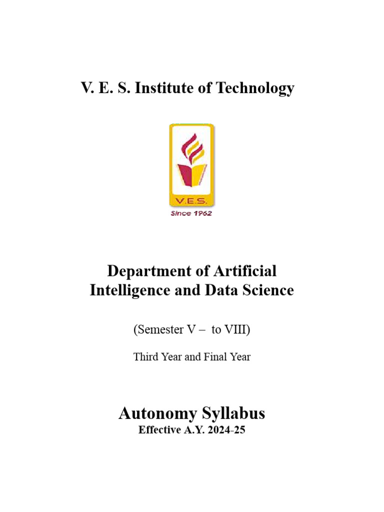 AI and DS Final Autonomy Syllabus | PDF | Resampling (Statistics) | Computational Complexity Theory