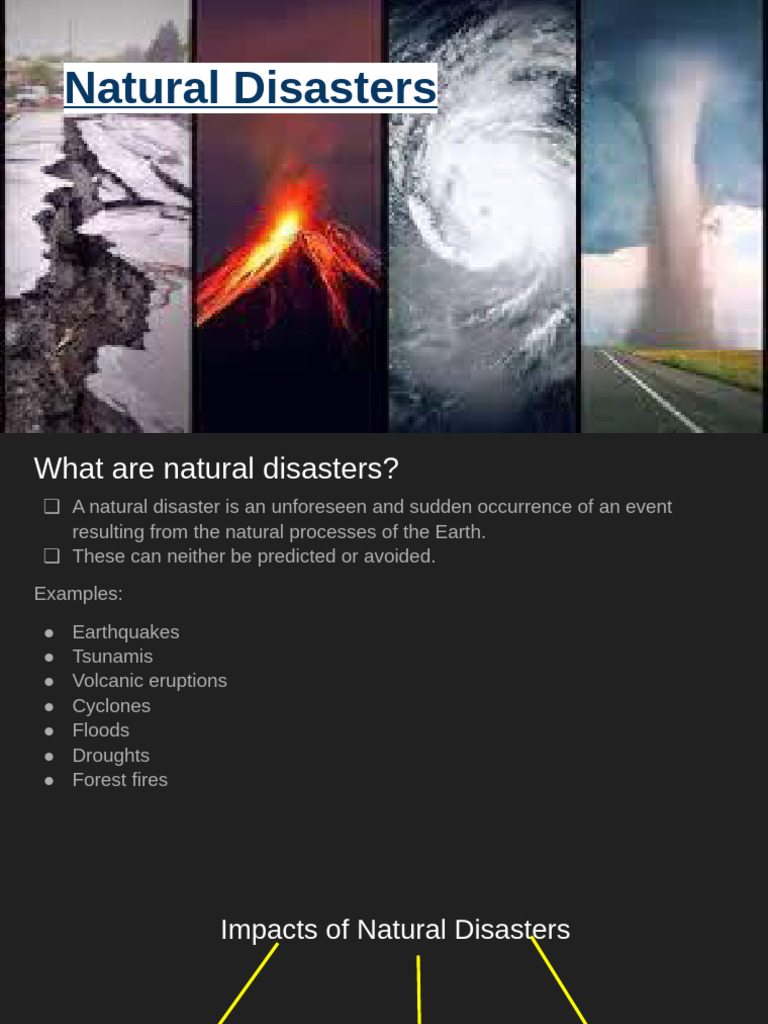 Natural Disasters | PDF | Natural Disasters | Remote Sensing