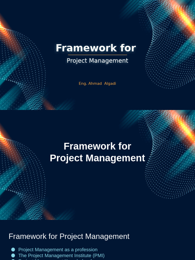 Framework For: Project Management | PDF | Business
