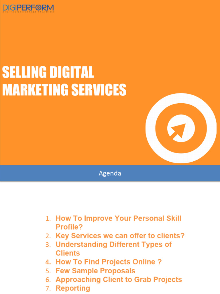 M28 - Selling Digital Marketing Services | PDF | Search Engine Optimization | Digital Marketing