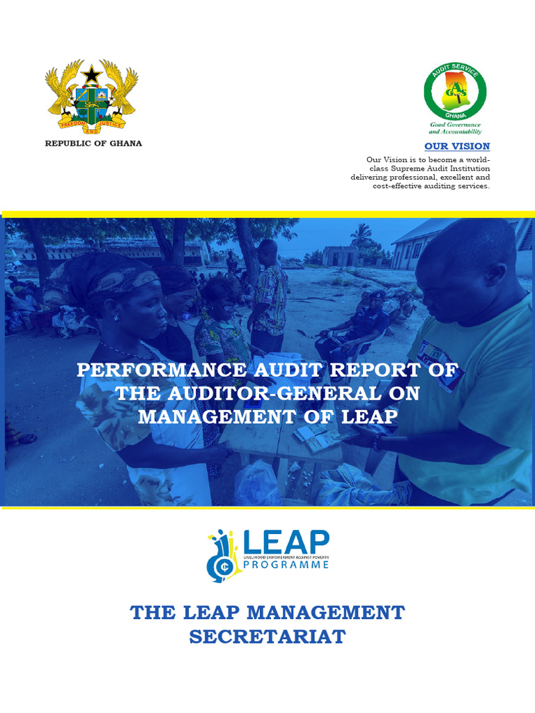 Httpsaudit - Gov.ghfilesaudit Reportsperformance Audit Report of The Auditor-General On ...