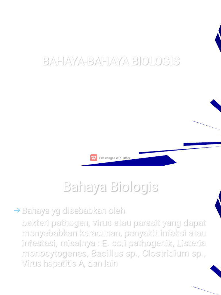 Bahaya Biologi | PDF | Memasak, Makanan, & Anggur | Kesehatan Holistik