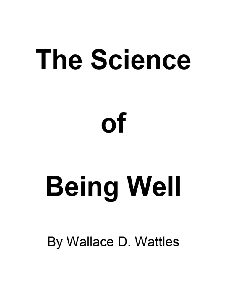 The Science of Being Well | PDF