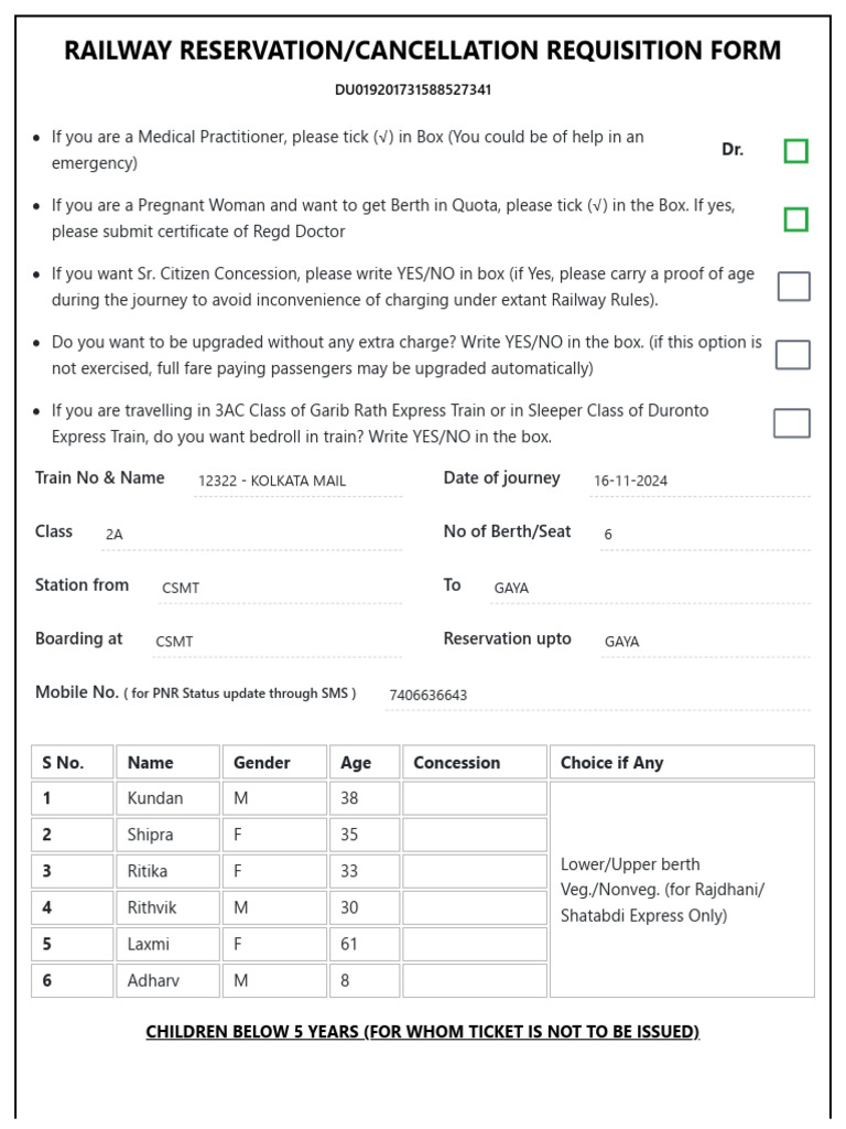 Print-Requisition-Slip requisitionID DU019201731588527341 | PDF