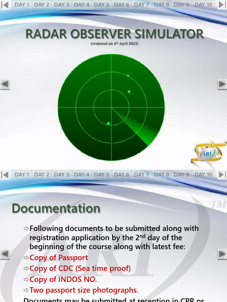 Radar Observer Course Guide | PDF | Radar | Amplifier