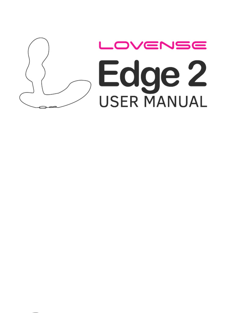 Lovense Edge2 User Manual | PDF