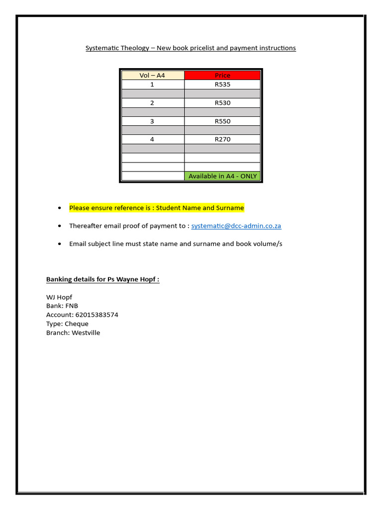 New ST Book Pricelist 2024 | PDF