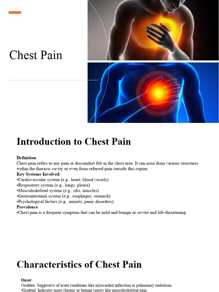 Chestpain | PDF | Gastroesophageal Reflux Disease | Myocardial Infarction