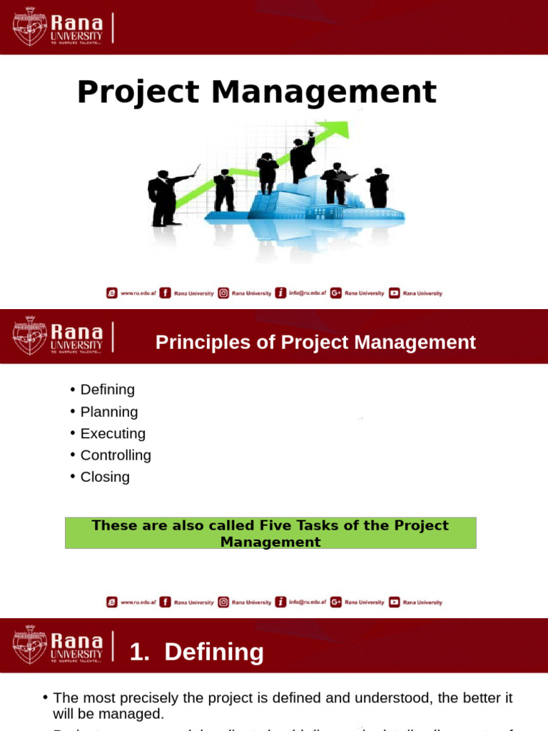 Chapter-2 Project Mangement | PDF | Project Management | Business