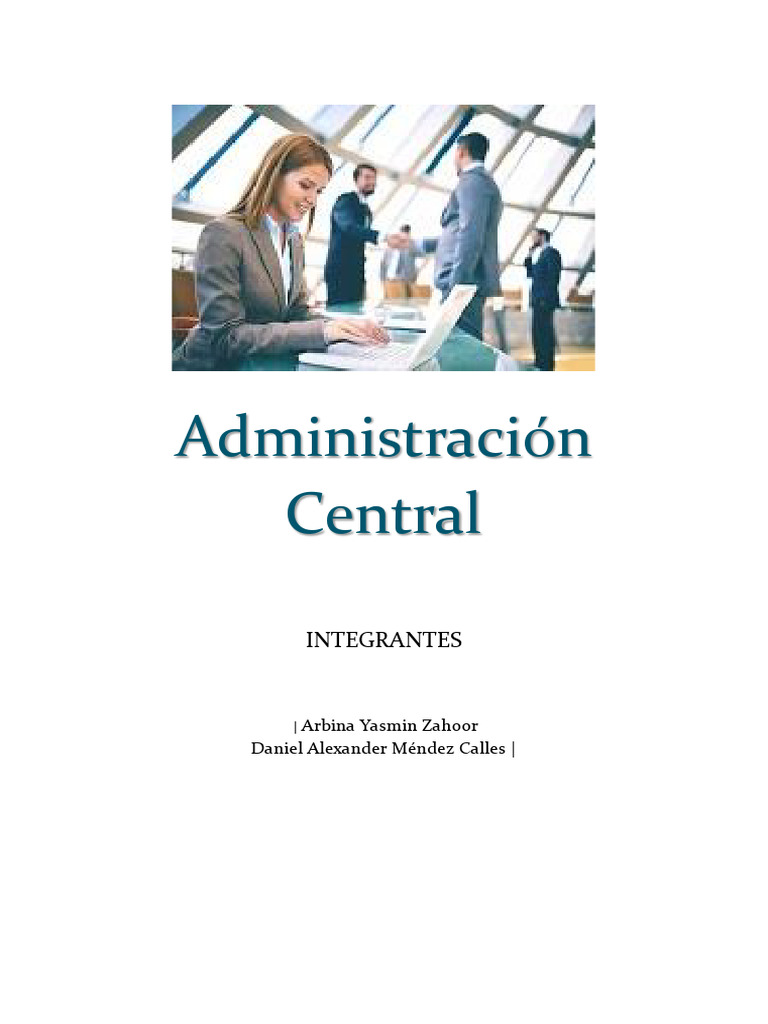Estructura de la Administración Central | PDF | Ministerio ...