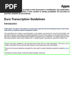 Transcription Guidelines - GoTranscript | PDF | Career & Growth