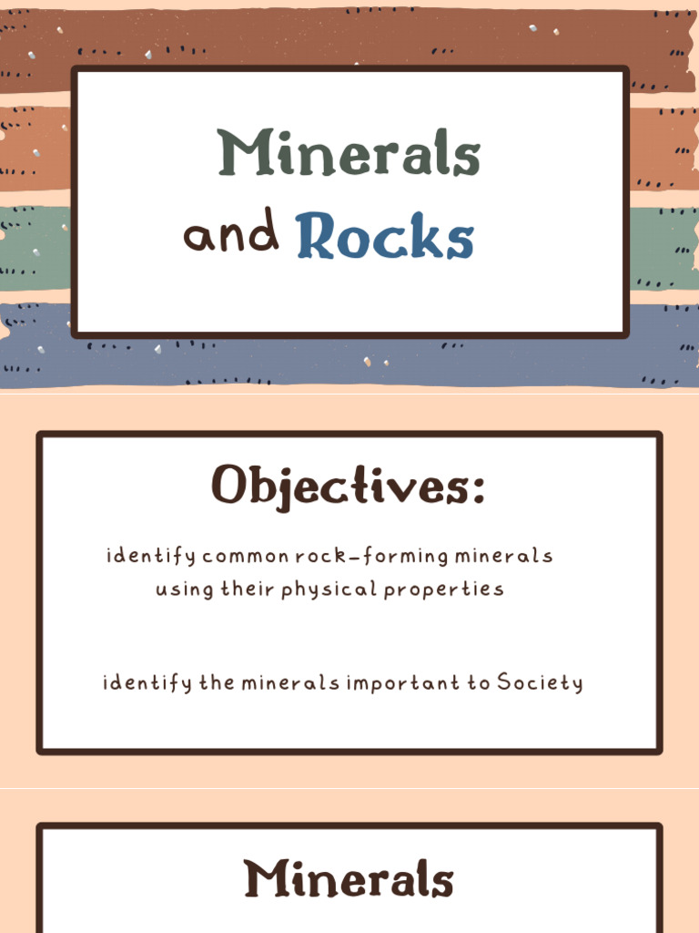 Essential Minerals and Their Properties | PDF | Minerals | Calcite