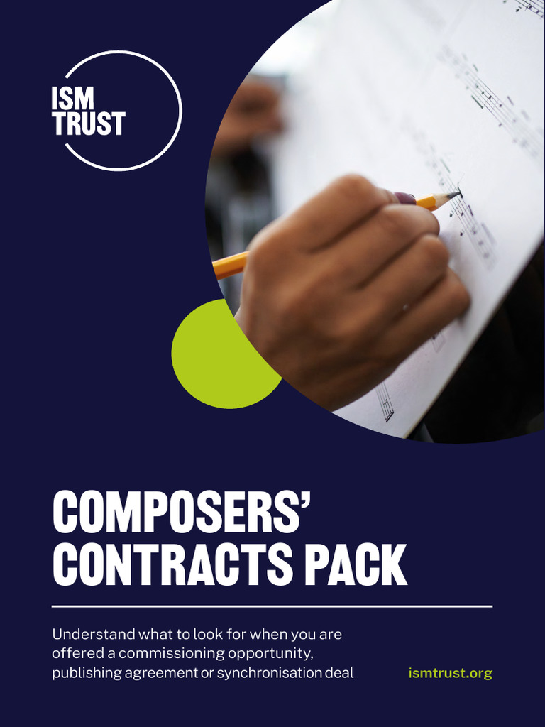 ISM Composers Contracts Pack Aug 2023 Online | PDF | Royalty Payment ...