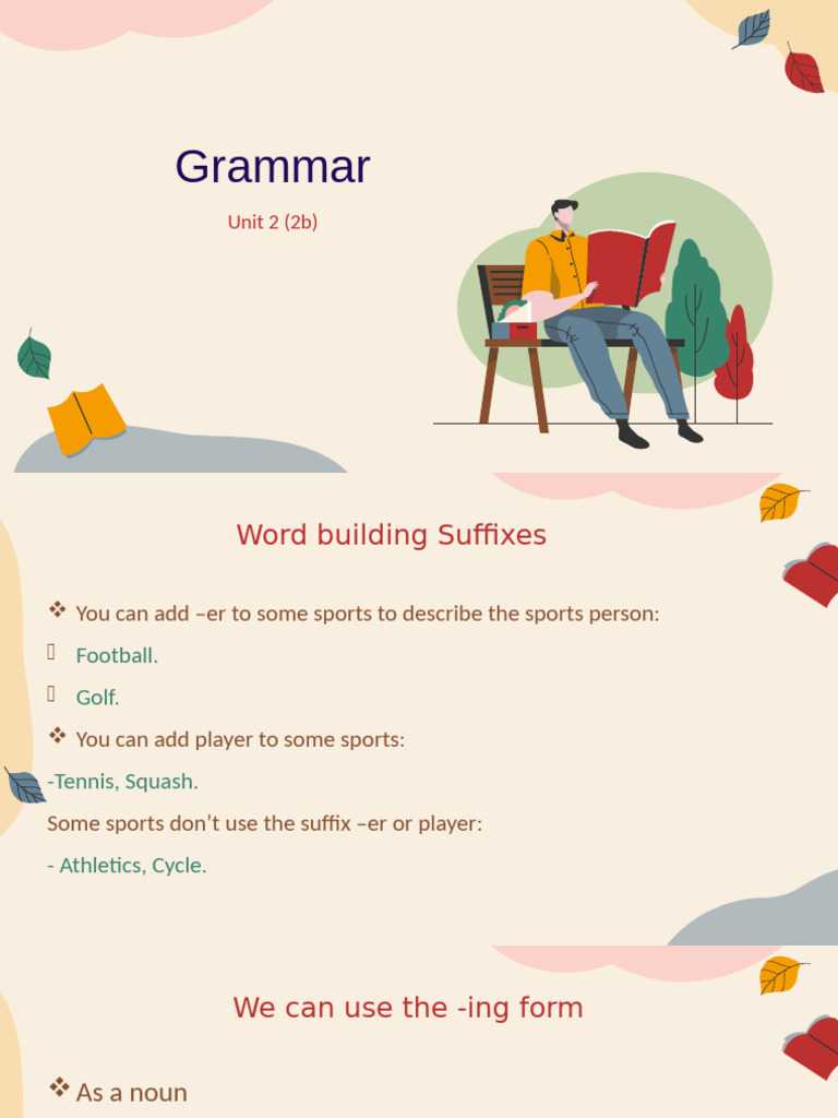 Unit 2 Grammar | PDF