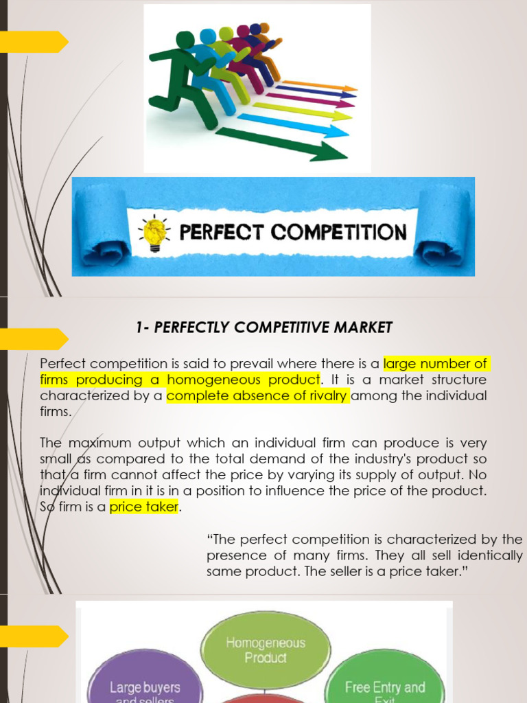 Perfect Competition Market Structure | PDF | Economic Equilibrium ...