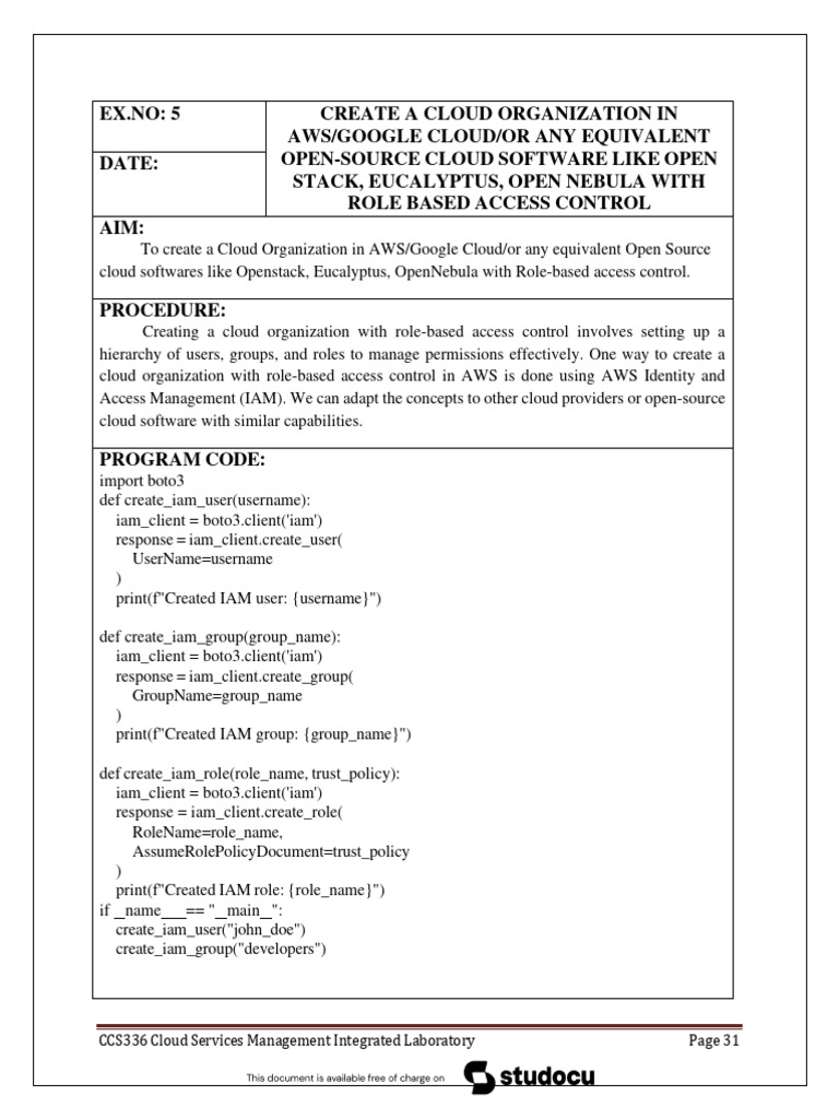 CSM Lab Paractice CSM Laboratory - III - IT - Print | PDF | Cloud ...