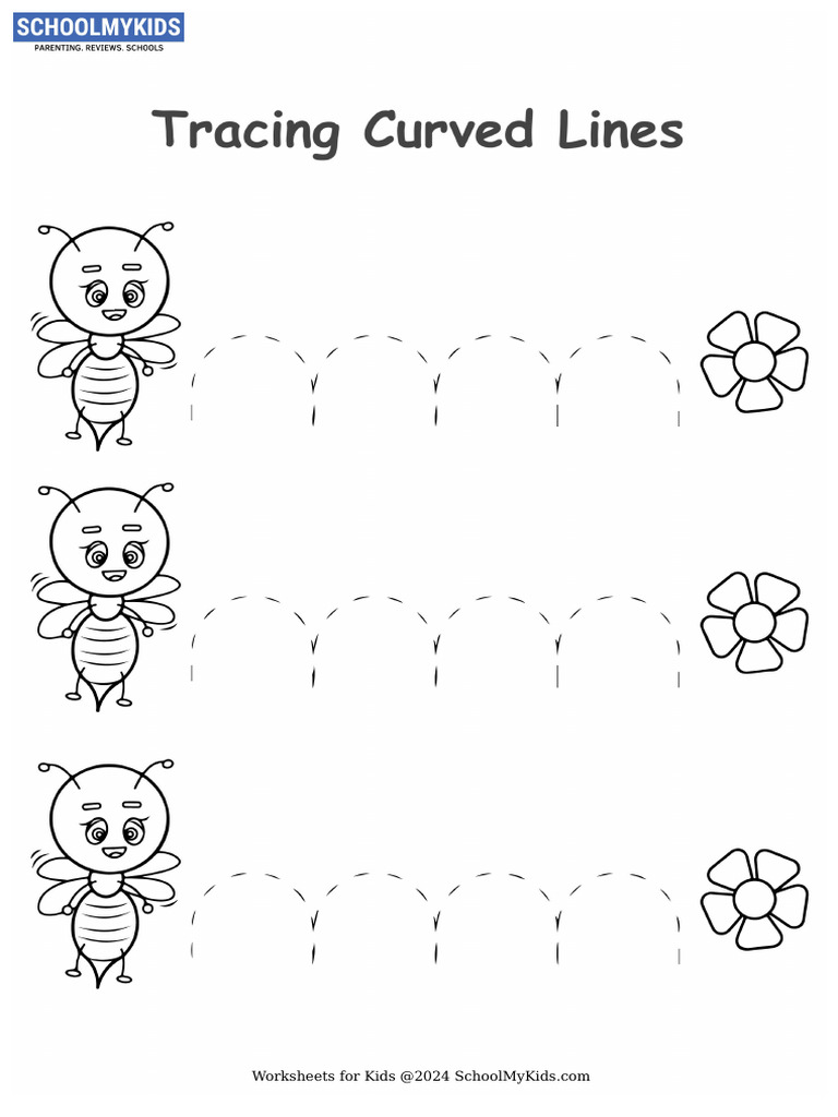 Tracing Curved Lines w7001673 | PDF