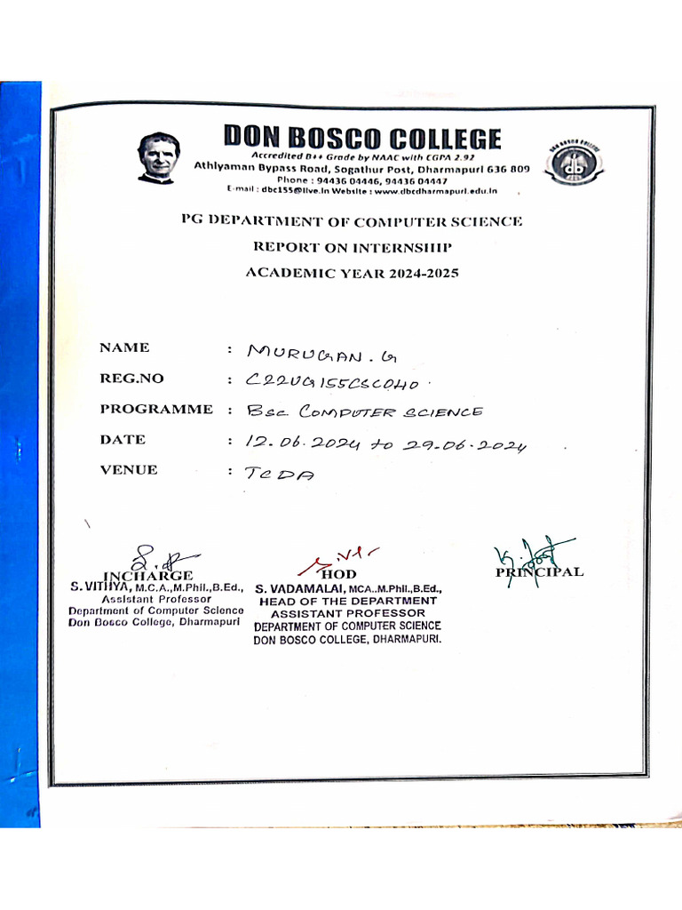 C22ug155csc040 - Murugan.g - Iii - BSC - CS - B | PDF