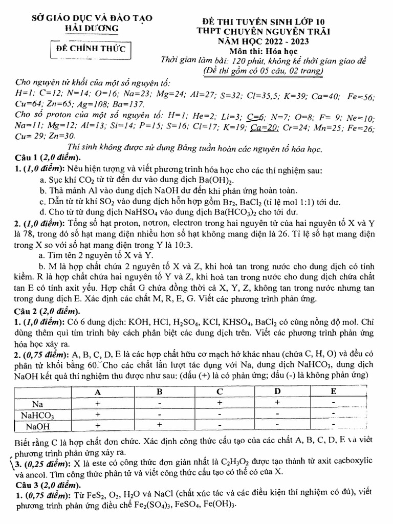 De Thi Chon HSG | PDF | Vietnam