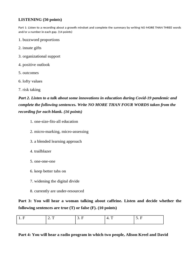 answer de 7. sc | PDF | Paragraph | Cognitive Science