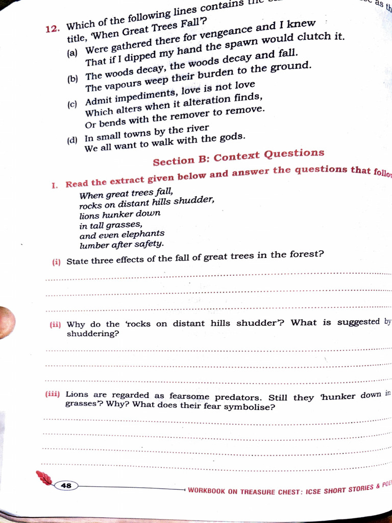 CH 3 Great Trees Fall | PDF