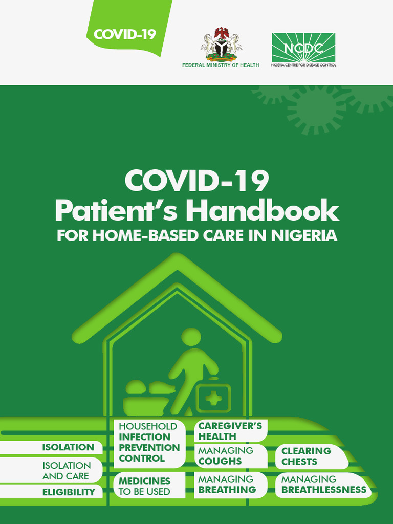 C Ovid 19 Patients Book For Home Based Care | PDF | Hand Washing ...