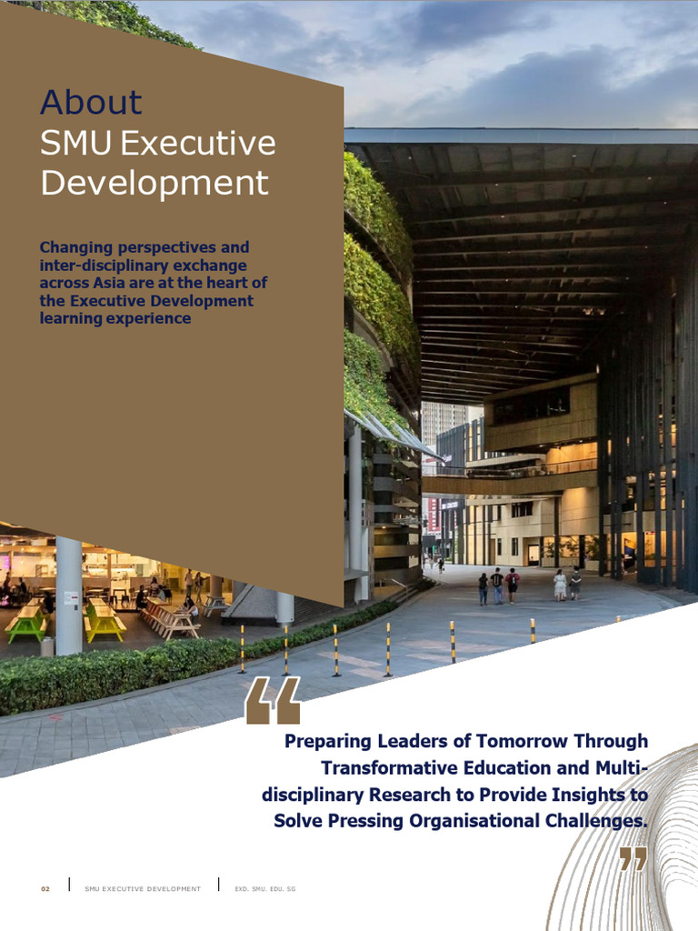 SMU Brochure | PDF | Learning | Cognition