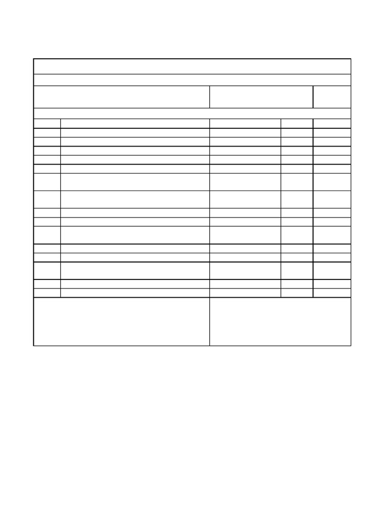 DG Pre Start Check List | PDF