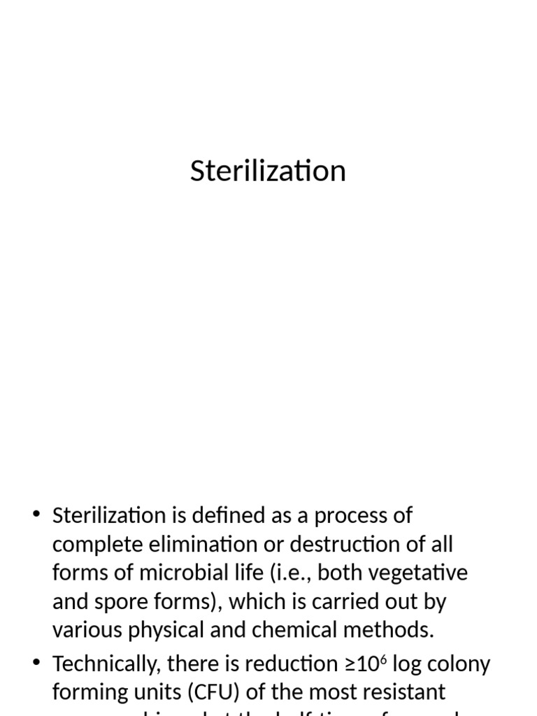 Sterilization-1 | PDF | Sterilization (Microbiology) | Disinfectant