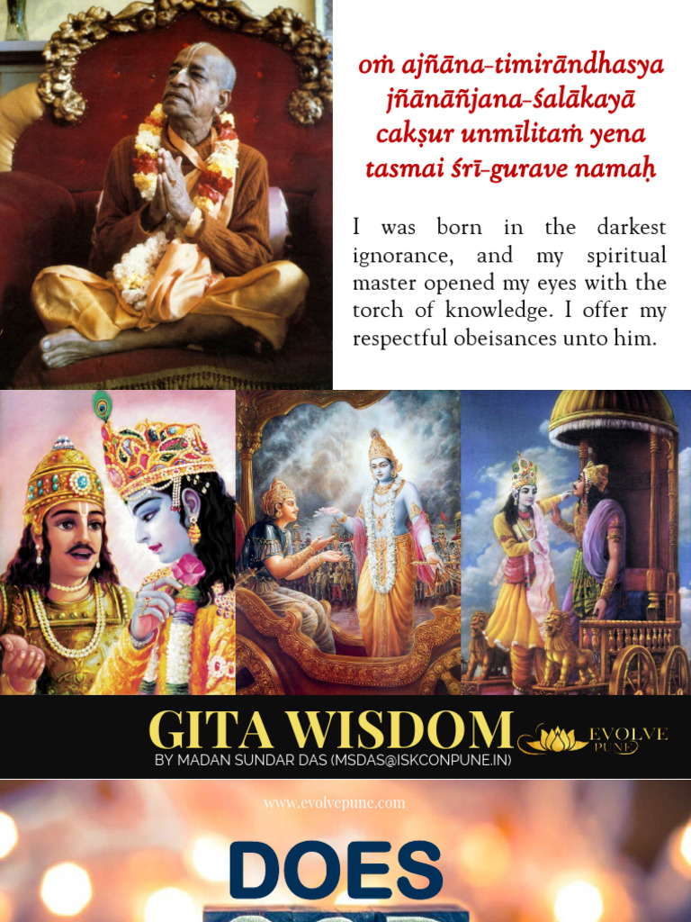 Gita Wisdom 2 God 1 | PDF | Bhagavad Gita | Indian Philosophy
