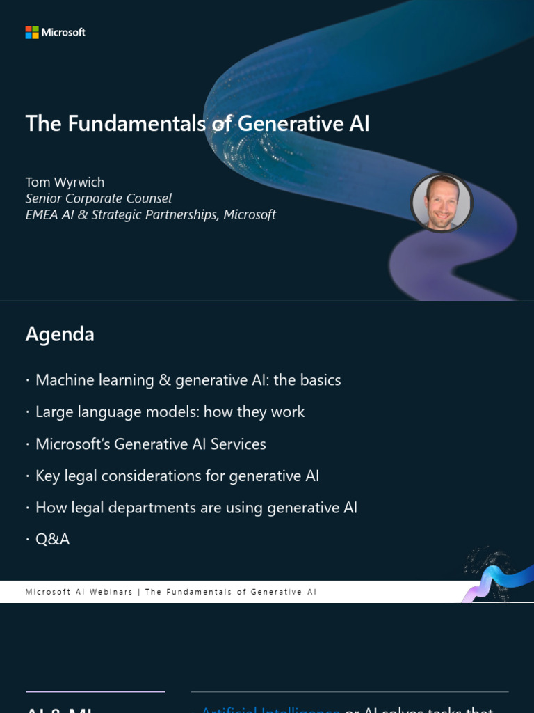 Fundamentals of GenAI Webinar - 28-0948 | PDF | Artificial Intelligence ...