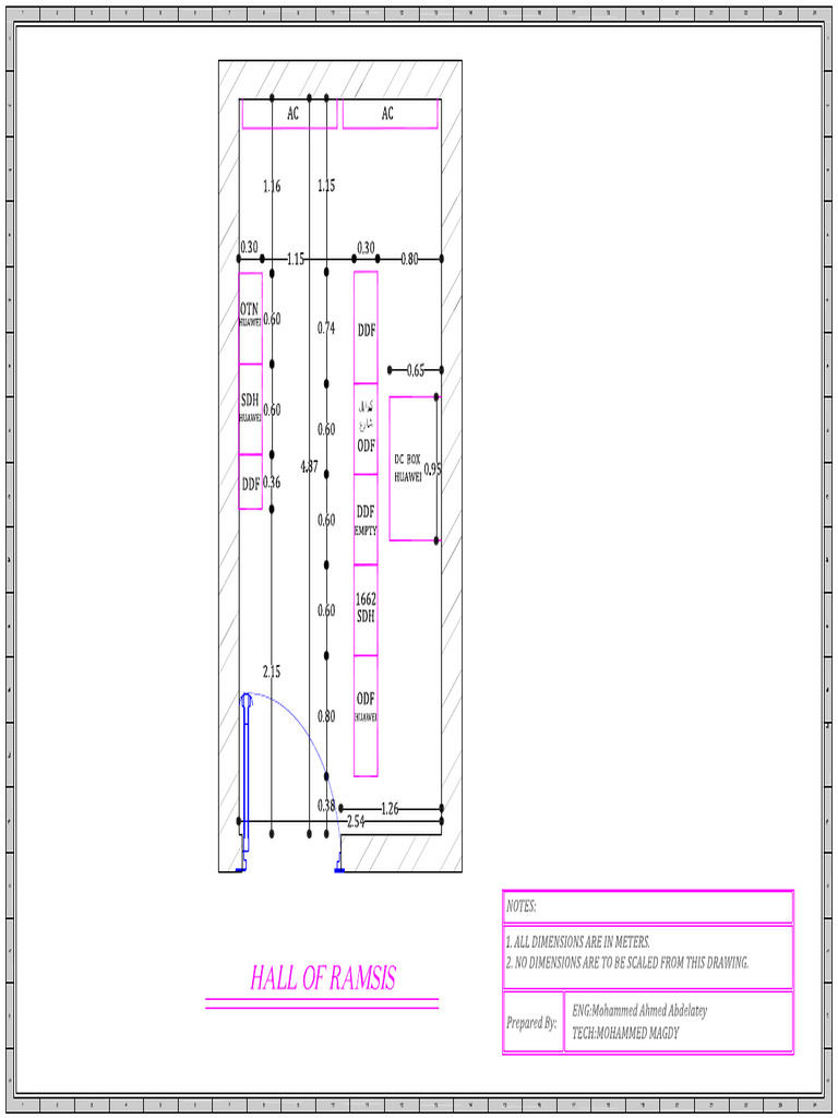 Ramsis Hall Layout | PDF