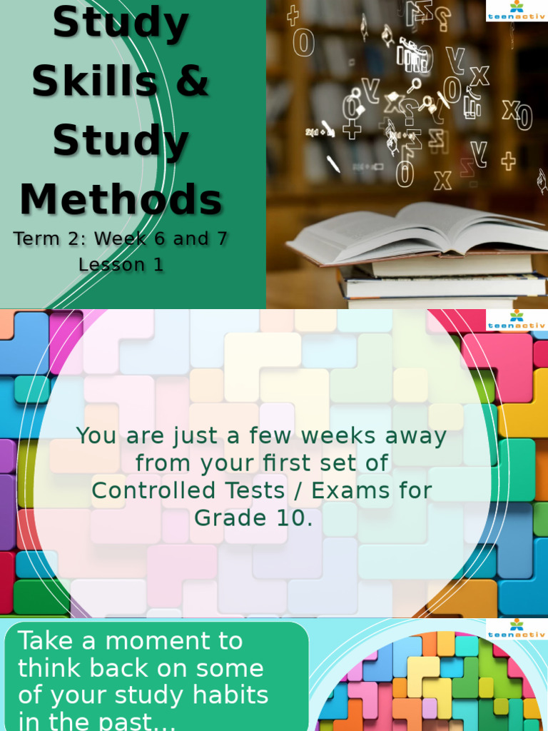 Study Skills & Study Methods | PDF | Study Skills | Reading Comprehension