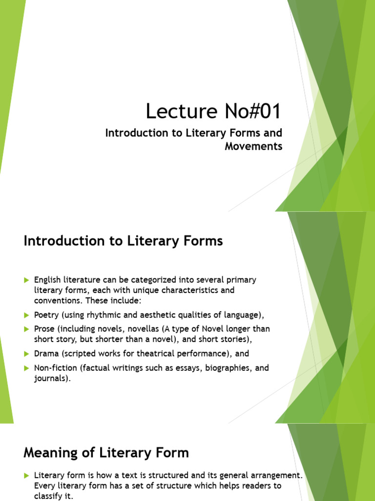 Lecture No# 01 | PDF | Poetry | Metre (Poetry) Lecture No# 01 | PDF | Poetry | Metre (Poetry)