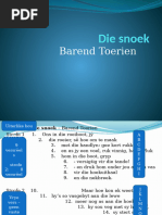 Die Snoek - Gedig Notas | PDF