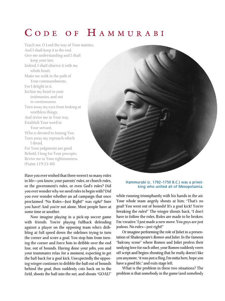 Code of Hammurabi | PDF | Hammurabi | Babylon