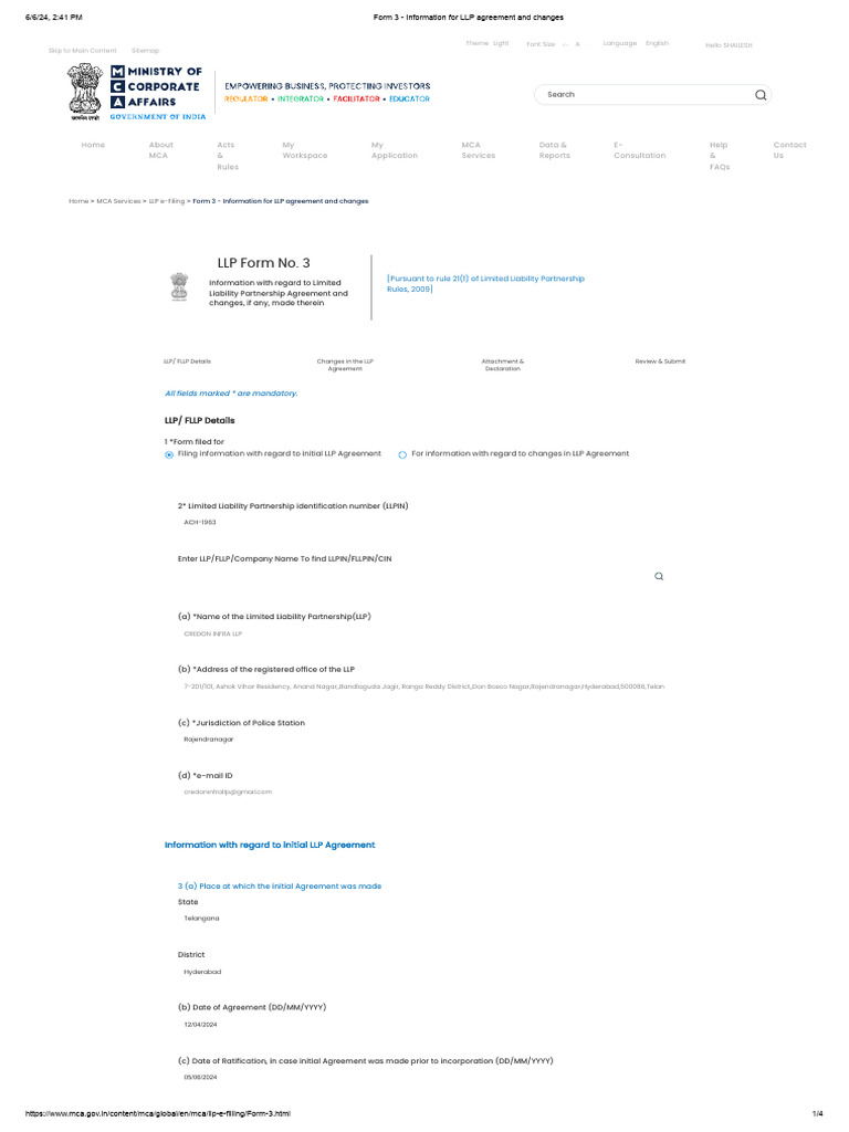 Form 3 - Information For Reference | PDF | Arbitration | Limited ...