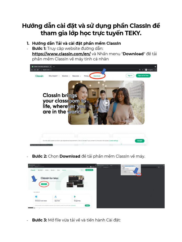 TEKY HuÌ Oì Ì NG Daì Ìƒn Caì I Ä Aì Ì T Vaì Suì Ì Duì NG Phaì Ì N ClassIn CaÌ Ì P Nhaì Ì T 25.07 ...