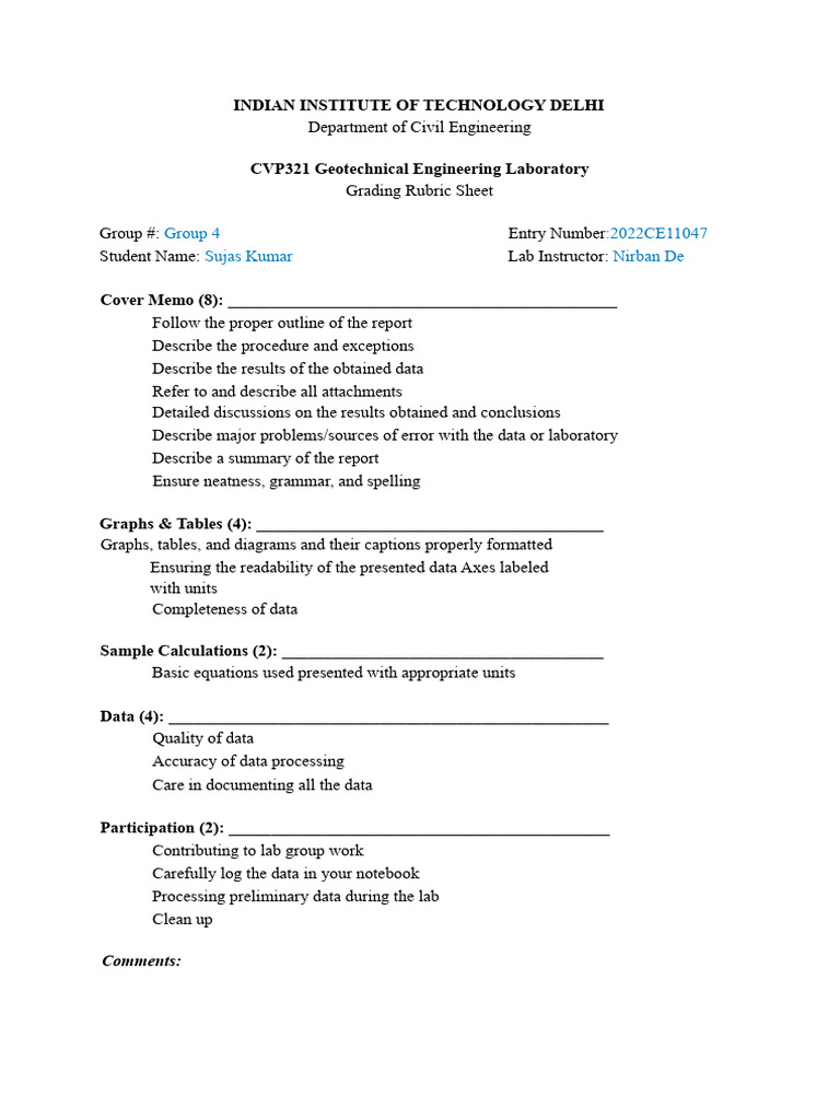 04 2022CE11047 Sujas Lab06 | PDF | Deformation (Engineering) | Strength Of Materials