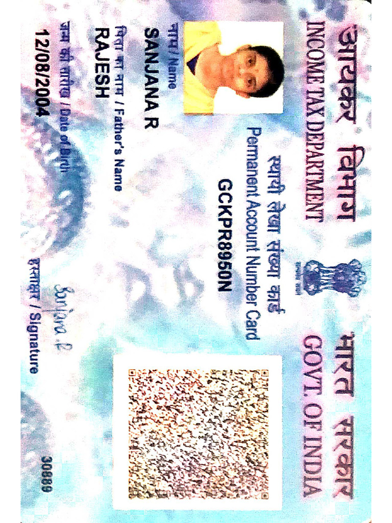 Pan Card | PDF