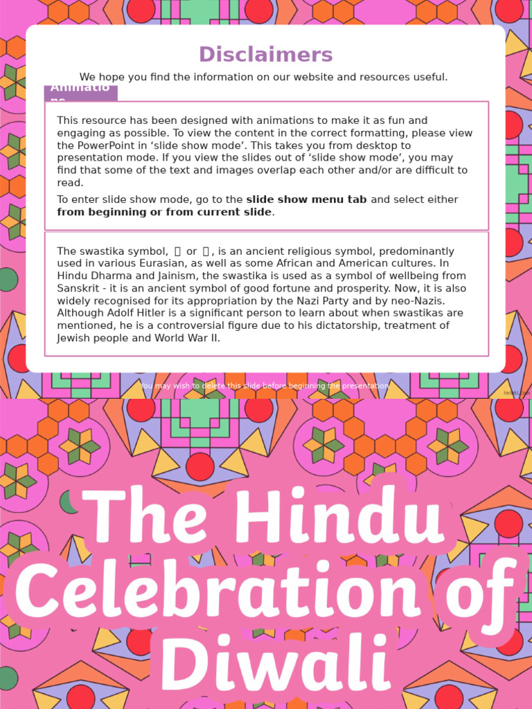 Eyfs All About Hindu Diwali | PDF | Indian Religions
