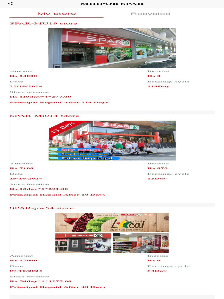 Mhipob Spar | PDF | Business | Finance & Money Management