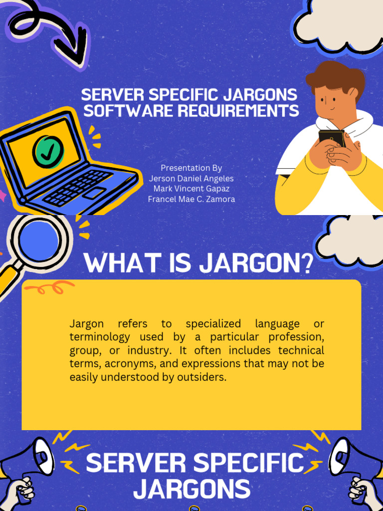 Server Specific Jargons Software Requirements | PDF | Systems Thinking | Computing