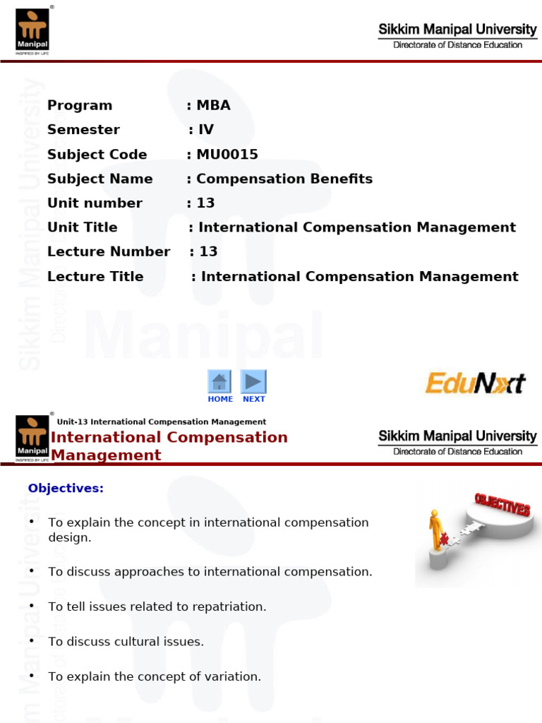 CB Unit 13 International Compensation Management Final | PDF ...