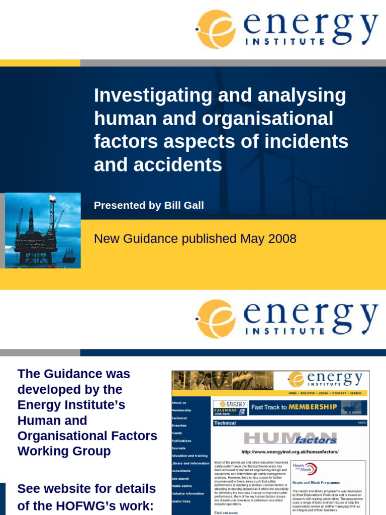 Guidance On Human Factors | PDF