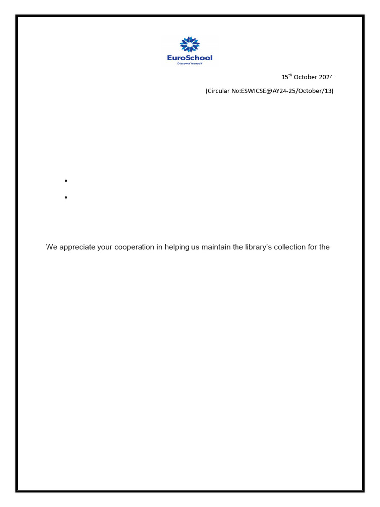 Library Books Circular | PDF