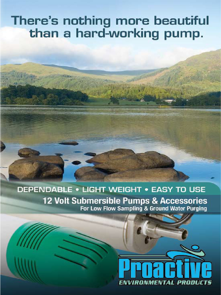 Proactive Brochure | PDF | Power Supply | Pump