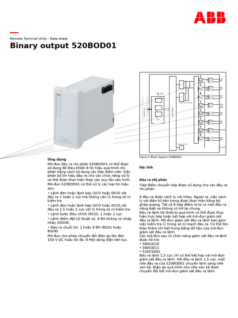 520BOD01 DS en | PDF