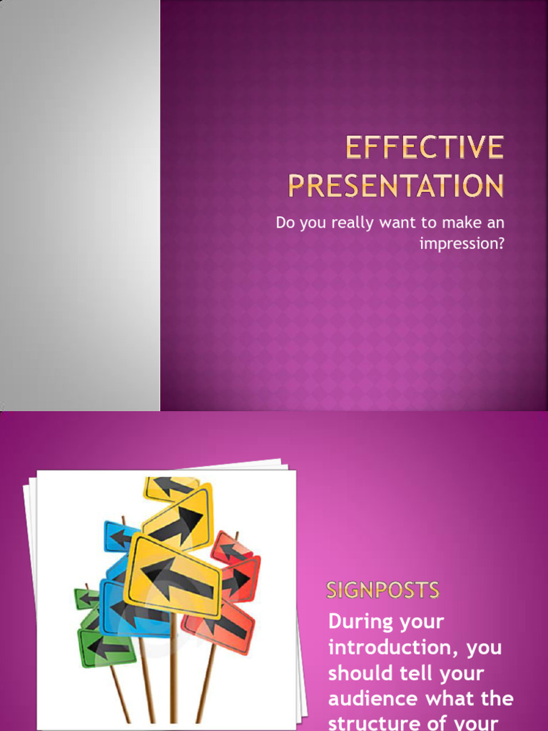 Effective Presentation Structure Tips | PDF | Self-Improvement